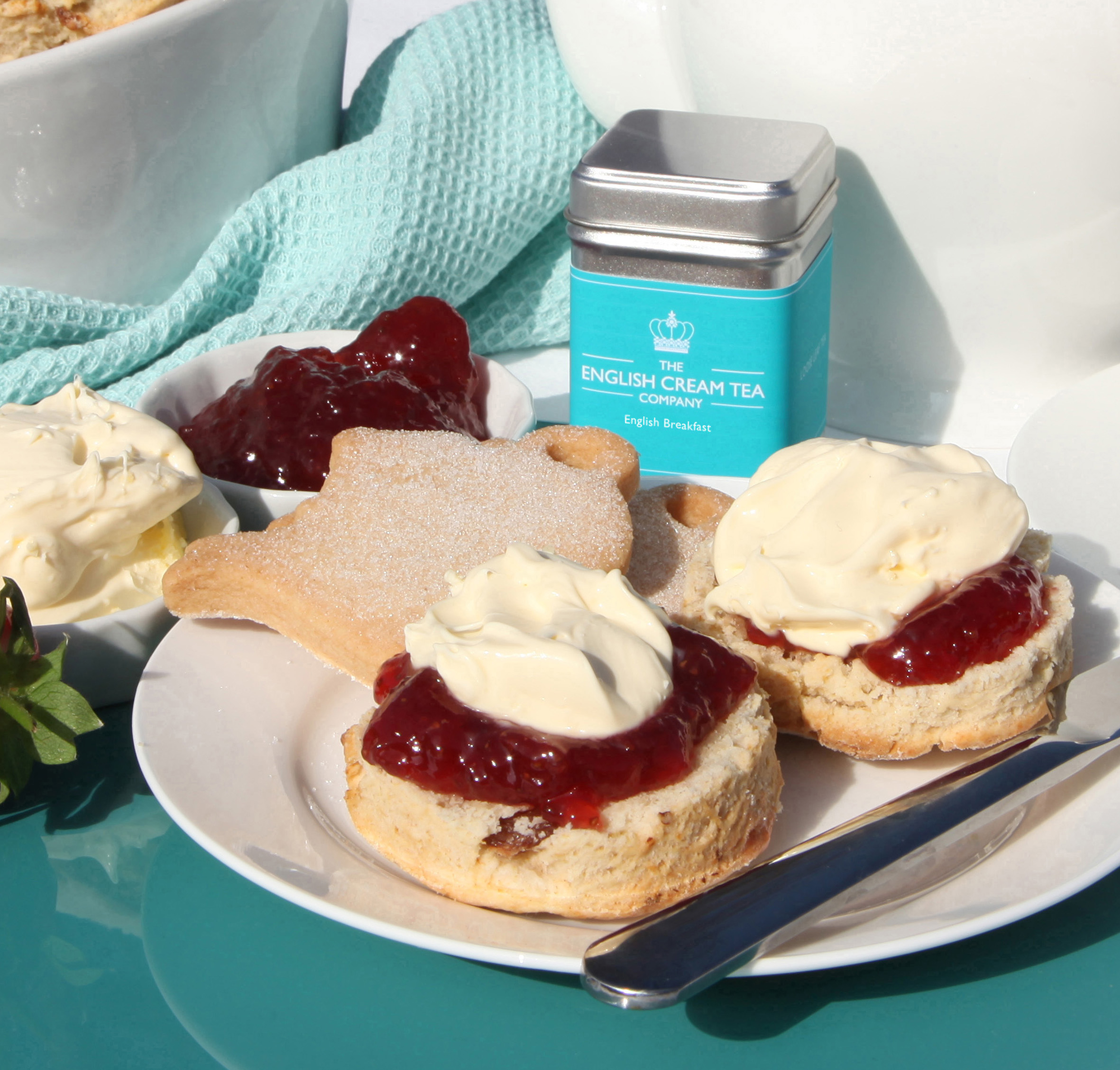 The English Cream Tea Company. Scone or Scon? Cream or Jam first
