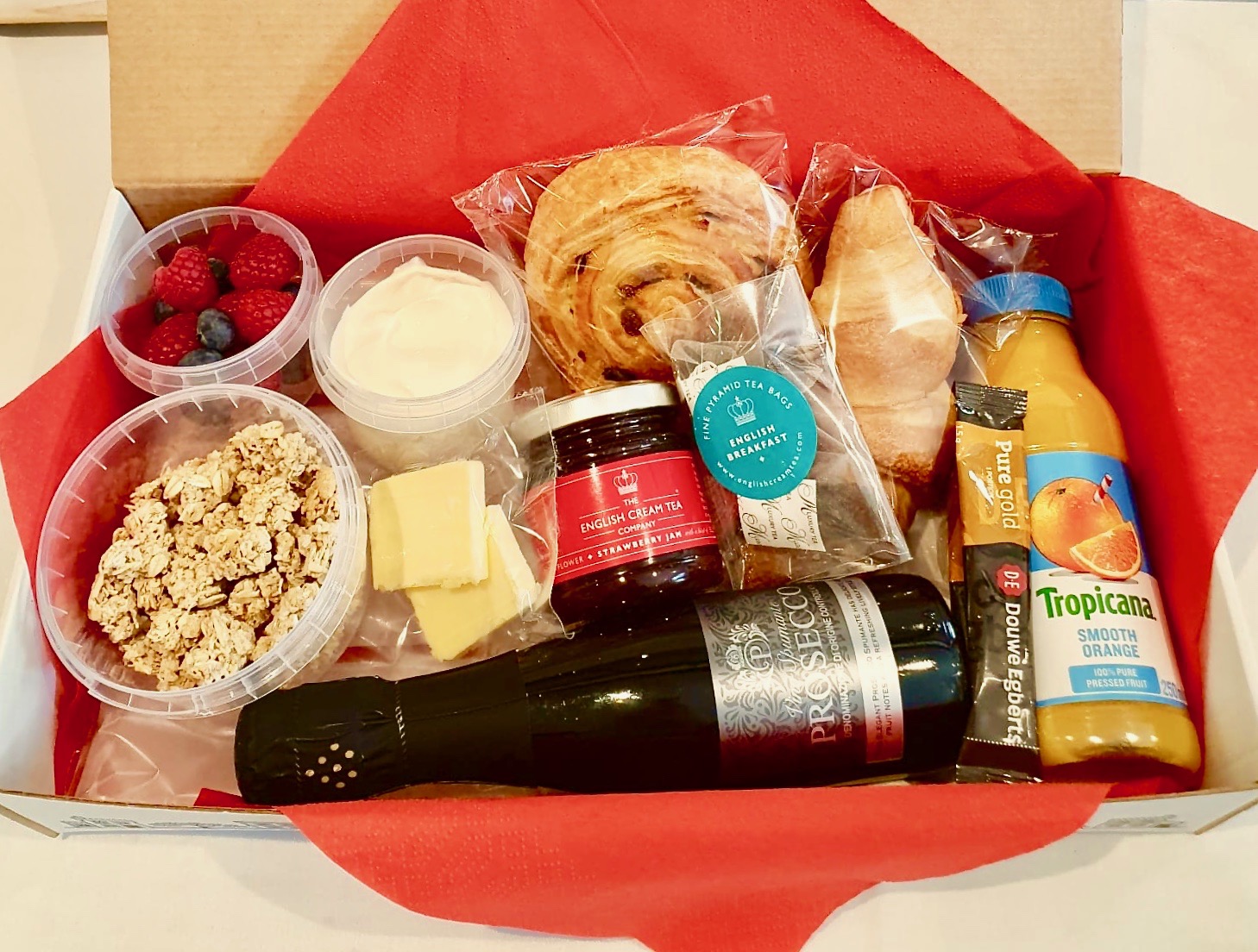 The English Cream Tea Company. Zoom meeting food